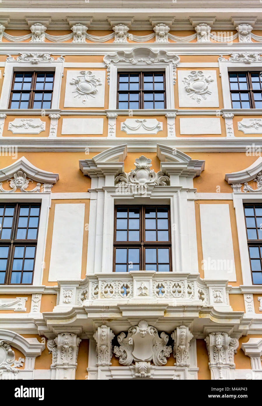 Baroque building in the historic old town of Dresden Stock Photo - Alamy