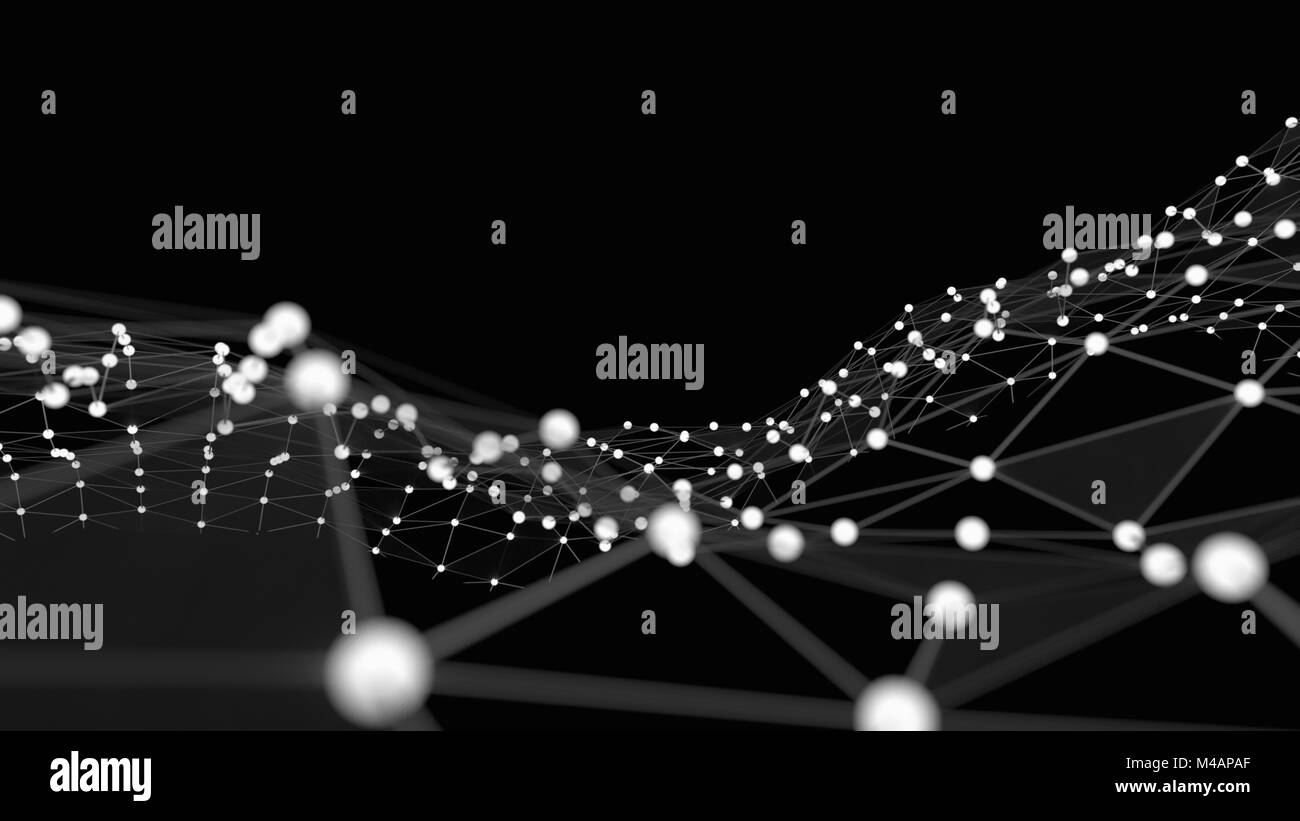 Abstract technology background futuristic network Stock Photo - Alamy