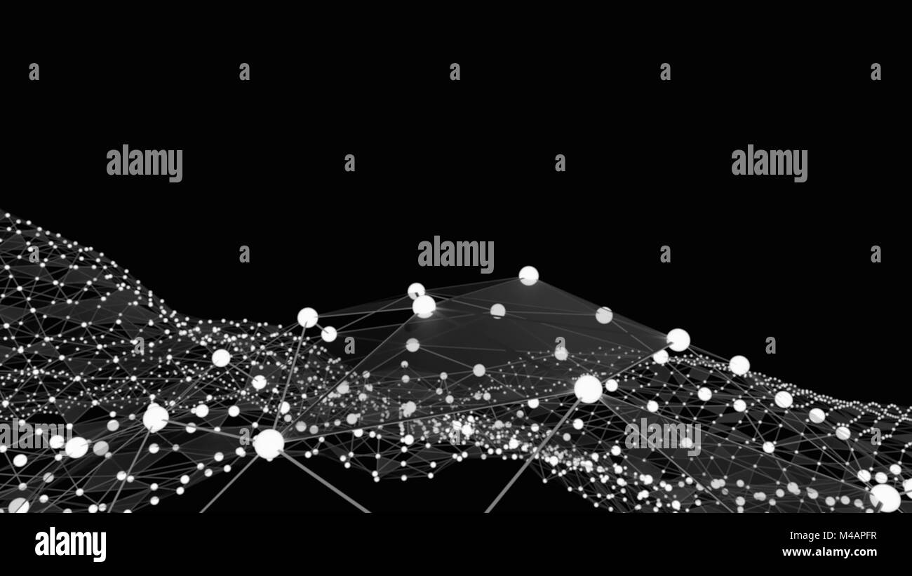 Abstract technology background futuristic network Stock Photo - Alamy