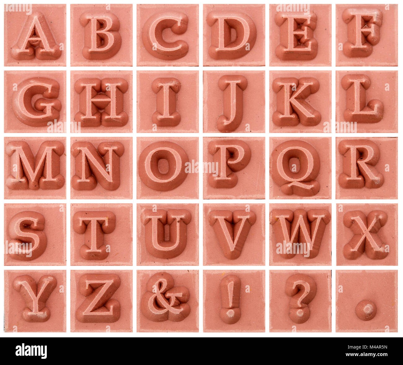 English alphabetical uppercase, isolated on white background Stock ...