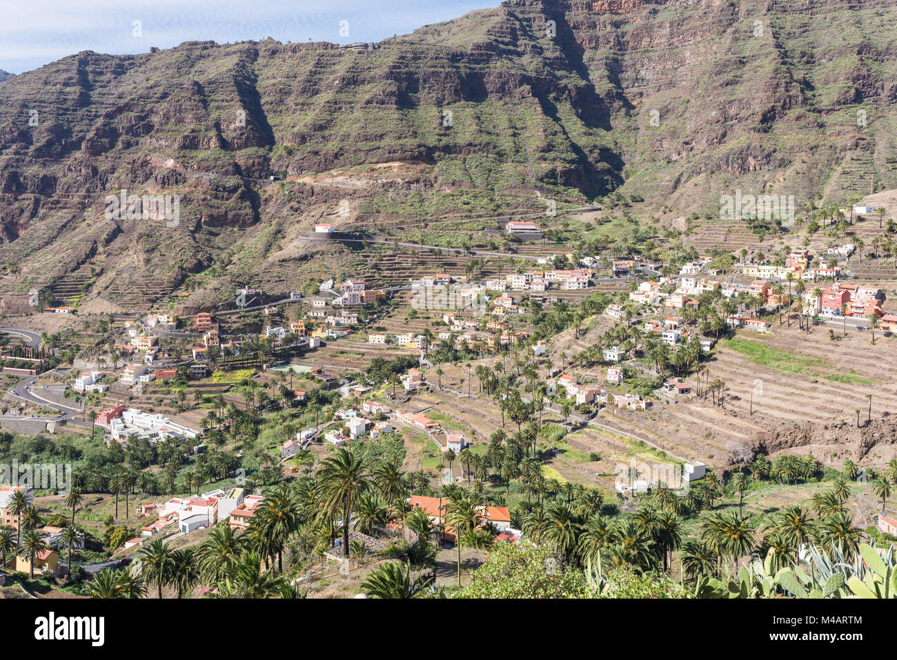 The Valle Gran Rey on La Gomera Stock Photo - Alamy