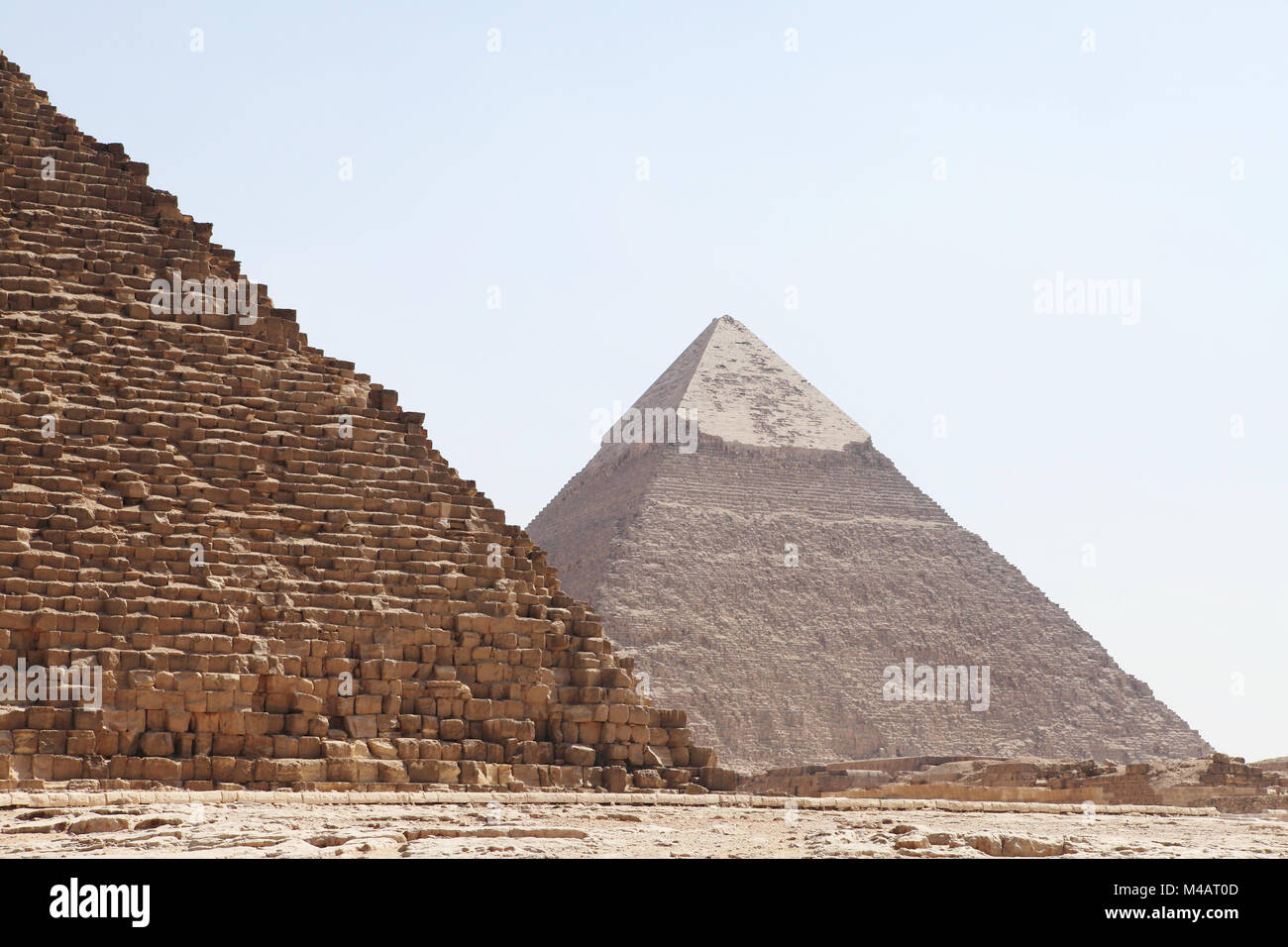 pyramids in the far Stock Photo - Alamy