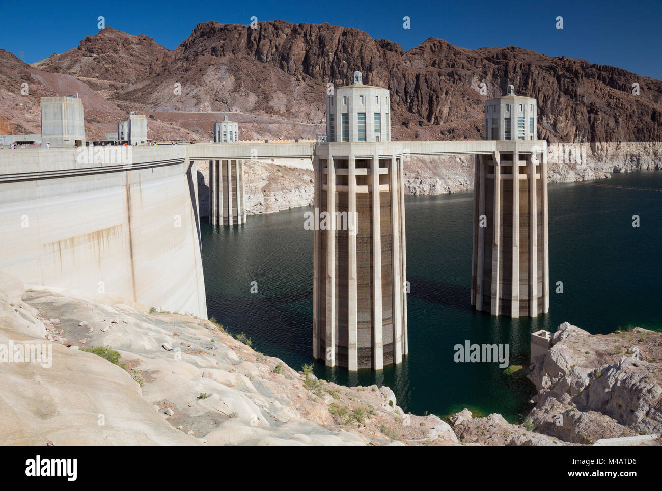 Hoover dam intake tower on hi-res stock photography and images - Alamy