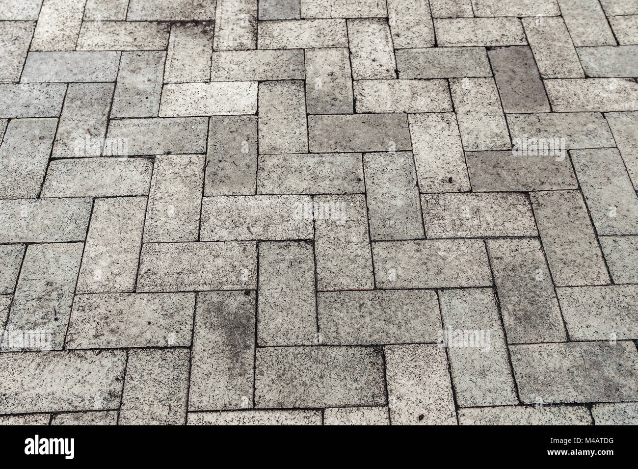 brick ways. look from above Stock Photo - Alamy