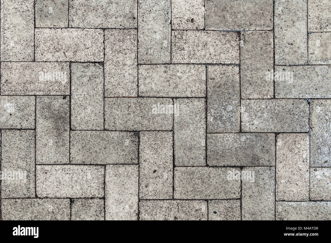 brick ways. look from above Stock Photo - Alamy