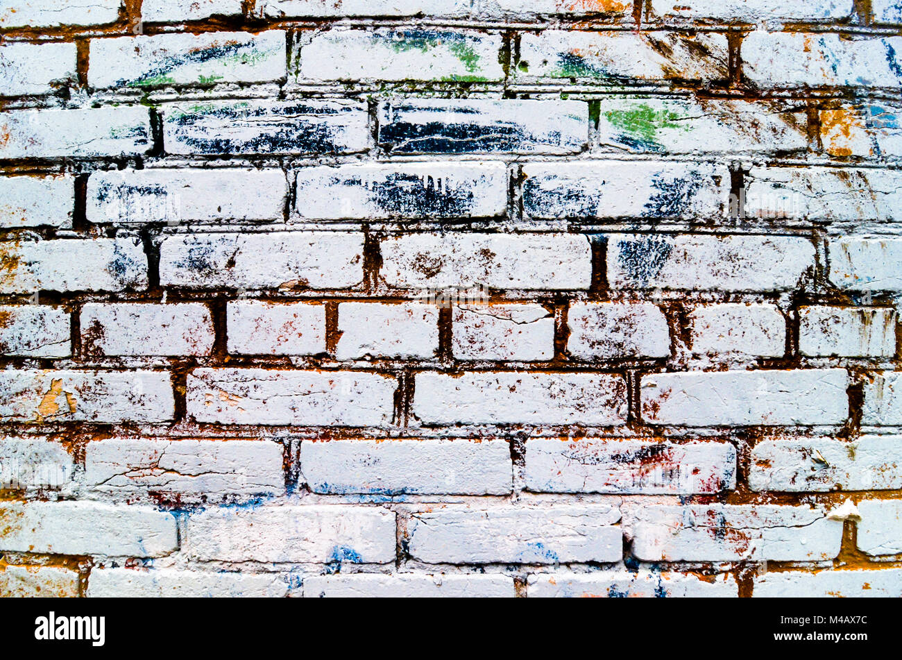 Abstract colorful brick wall texture and background Stock Photo - Alamy