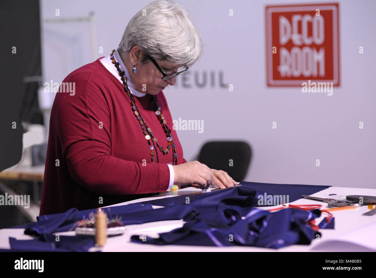 Marking Fabric High Resolution Stock Photography and Images - Alamy