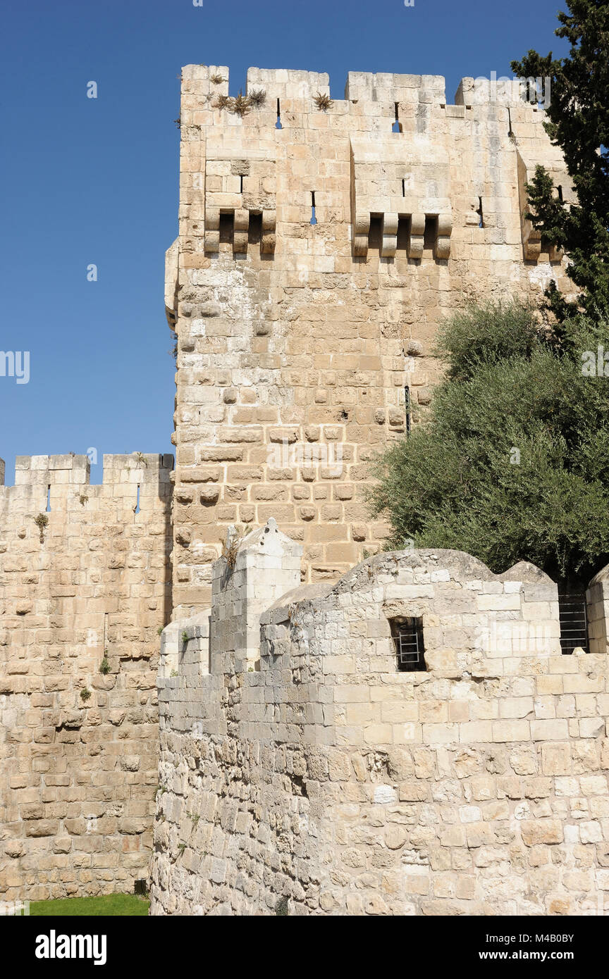 Walls of Jerusalem Stock Photo - Alamy