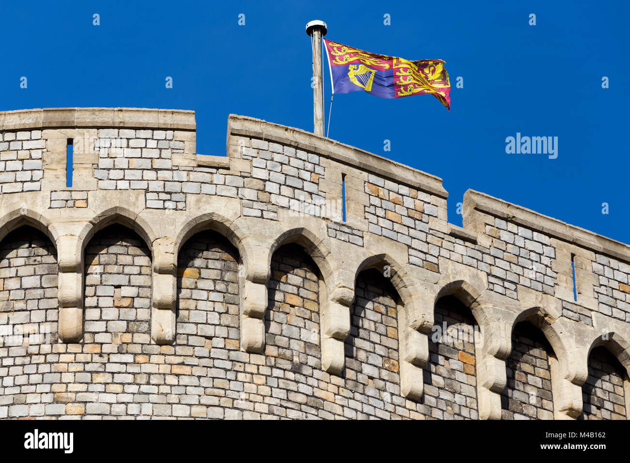 Windsor Castle Flag High Resolution Stock Photography and Images - Alamy