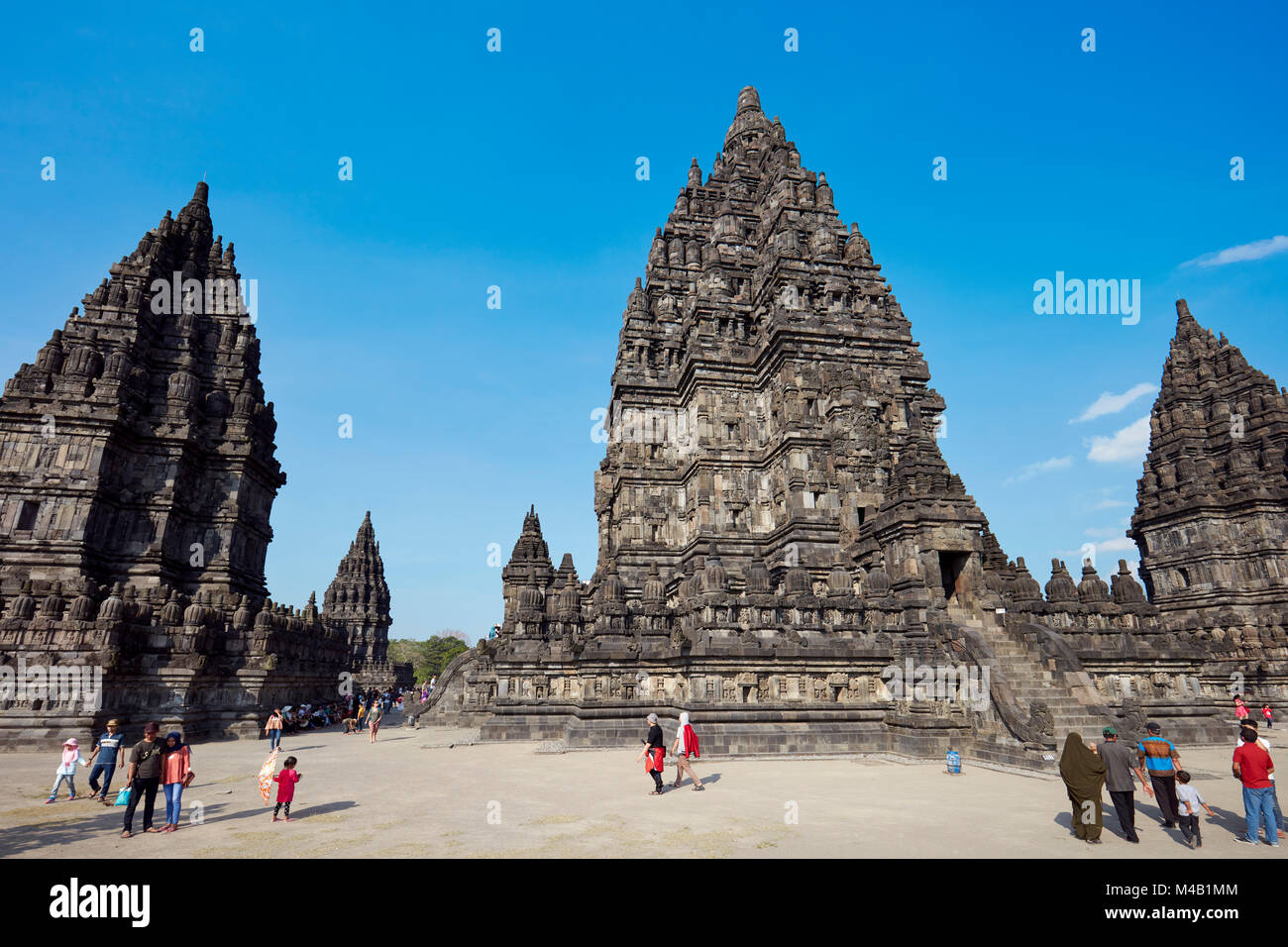 Prambanan Hindu Temple Compound. Special Region of Yogyakarta, Java ...