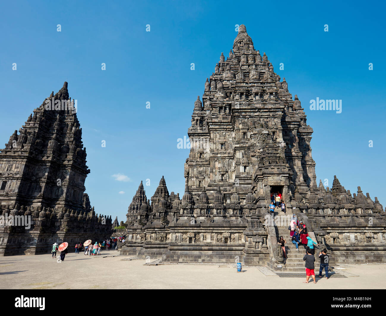 Prambanan Hindu Temple Compound. Special Region of Yogyakarta, Java ...