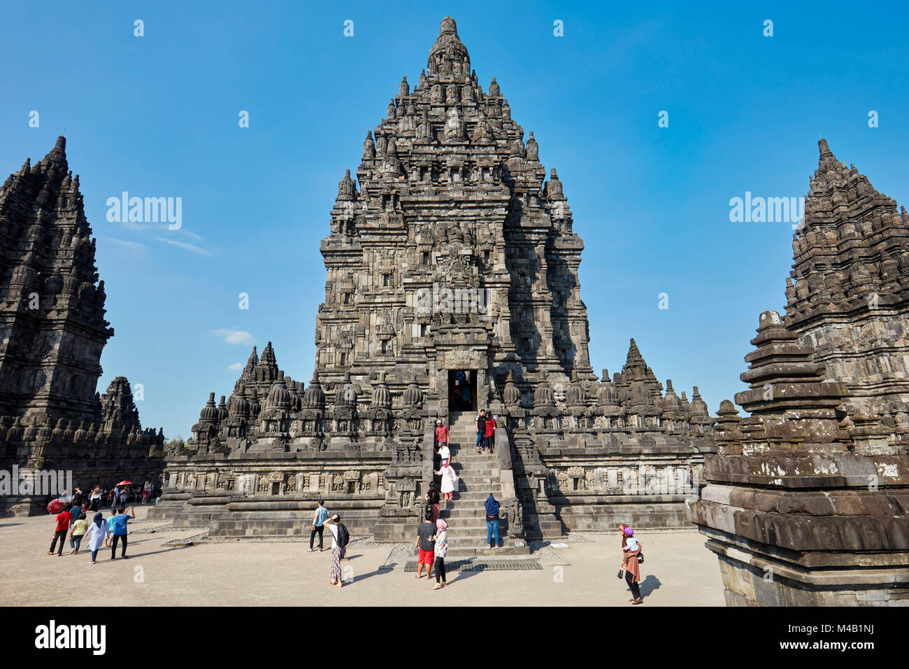 Prambanan Hindu Temple Compound. Special Region of Yogyakarta, Java ...