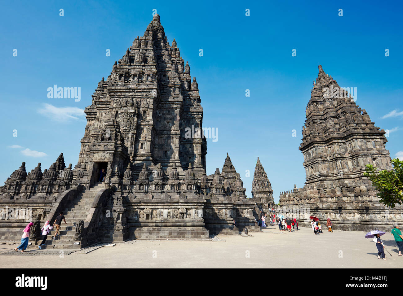 Prambanan Hindu Temple Compound. Special Region of Yogyakarta, Java ...