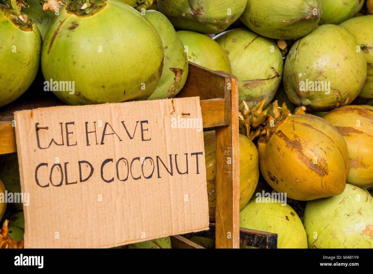 Refreshing coconuts on bali hi-res stock photography and images - Alamy