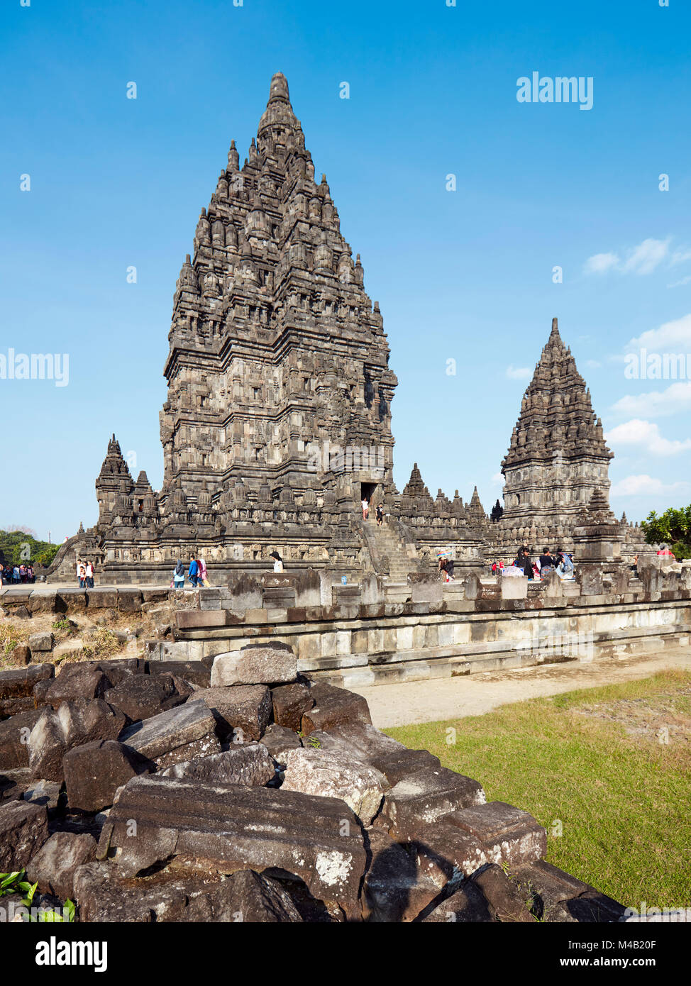 Prambanan Hindu Temple Compound. Special Region of Yogyakarta, Java ...