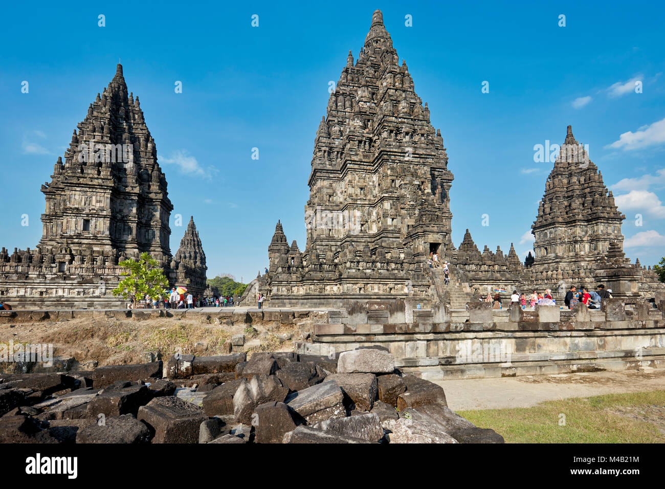 Prambanan Hindu Temple Compound. Special Region of Yogyakarta, Java ...