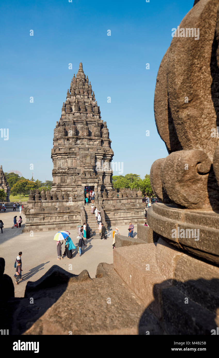 Prambanan Hindu Temple Compound. Special Region of Yogyakarta, Java ...