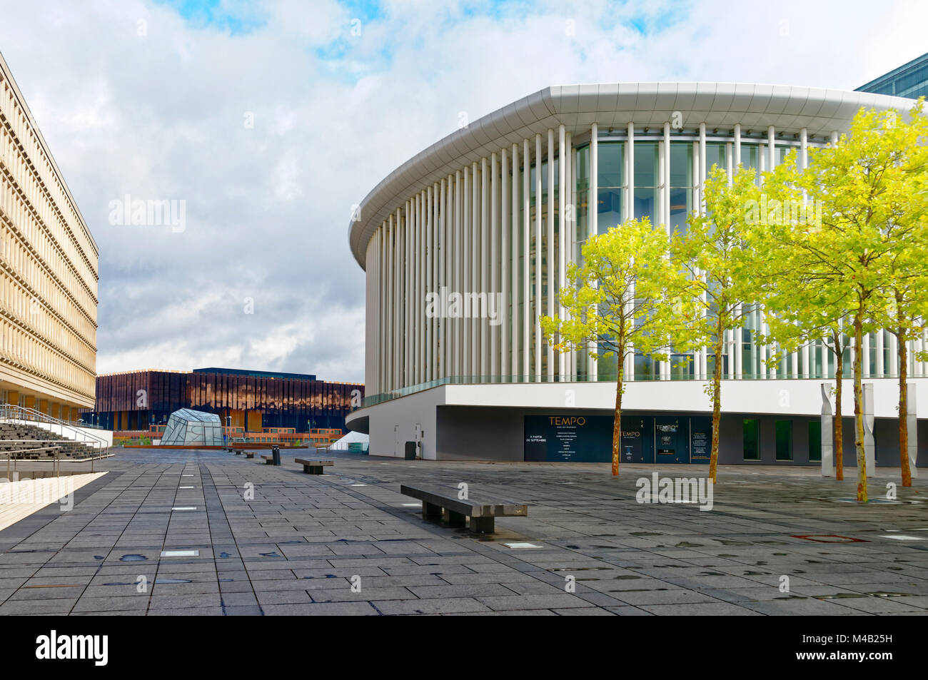Luxembourg,philharmonic concert hall,Place de l'Europe,European ...