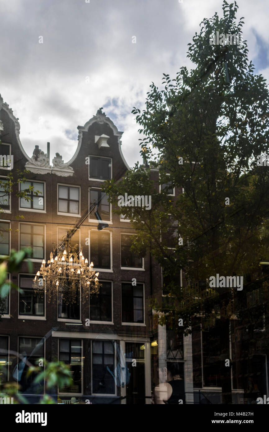 The Netherlands,Holland,Amsterdam,shop window,reflexions Stock Photo ...