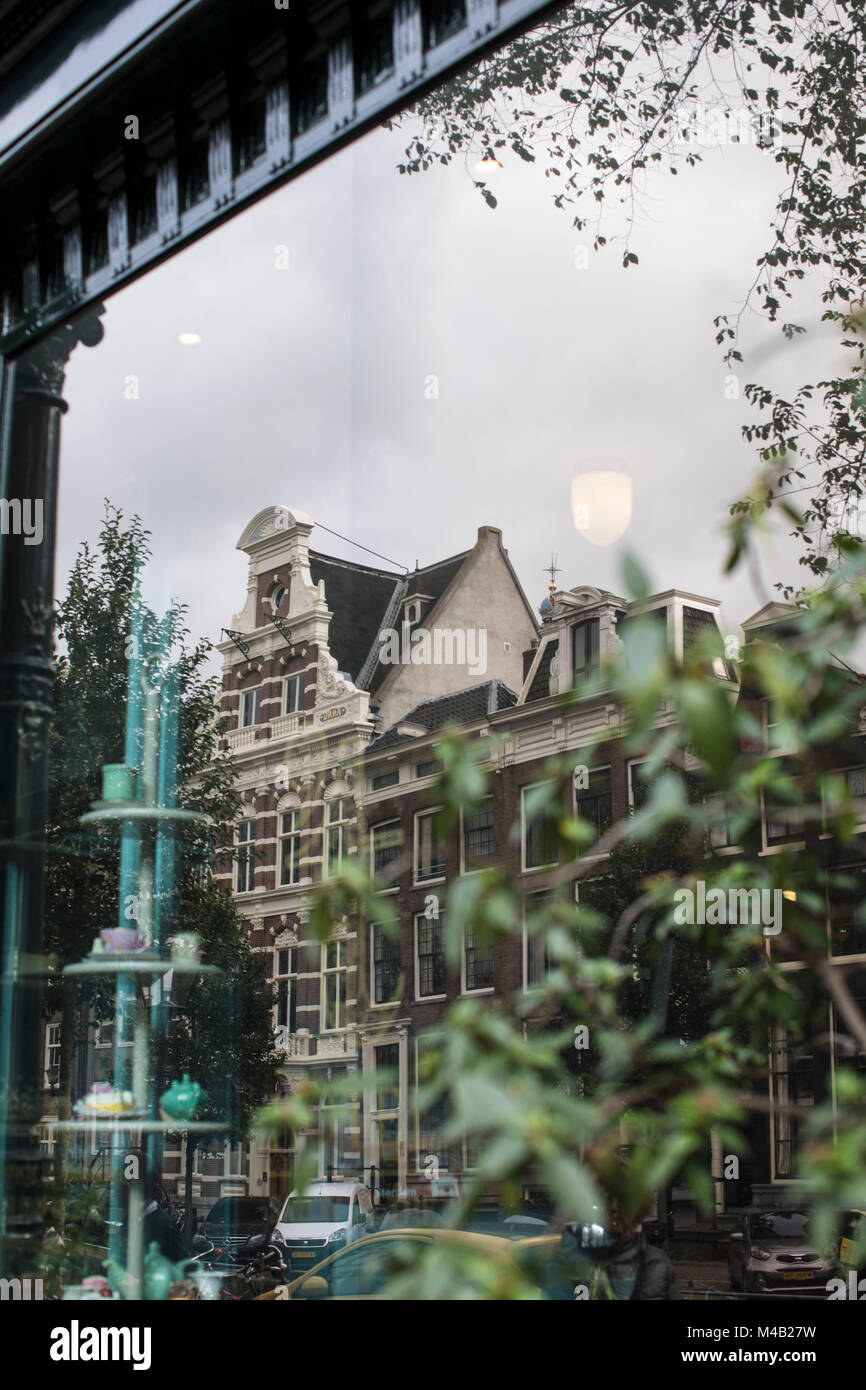 The Netherlands,Holland,Amsterdam,shop window,reflexions Stock Photo ...
