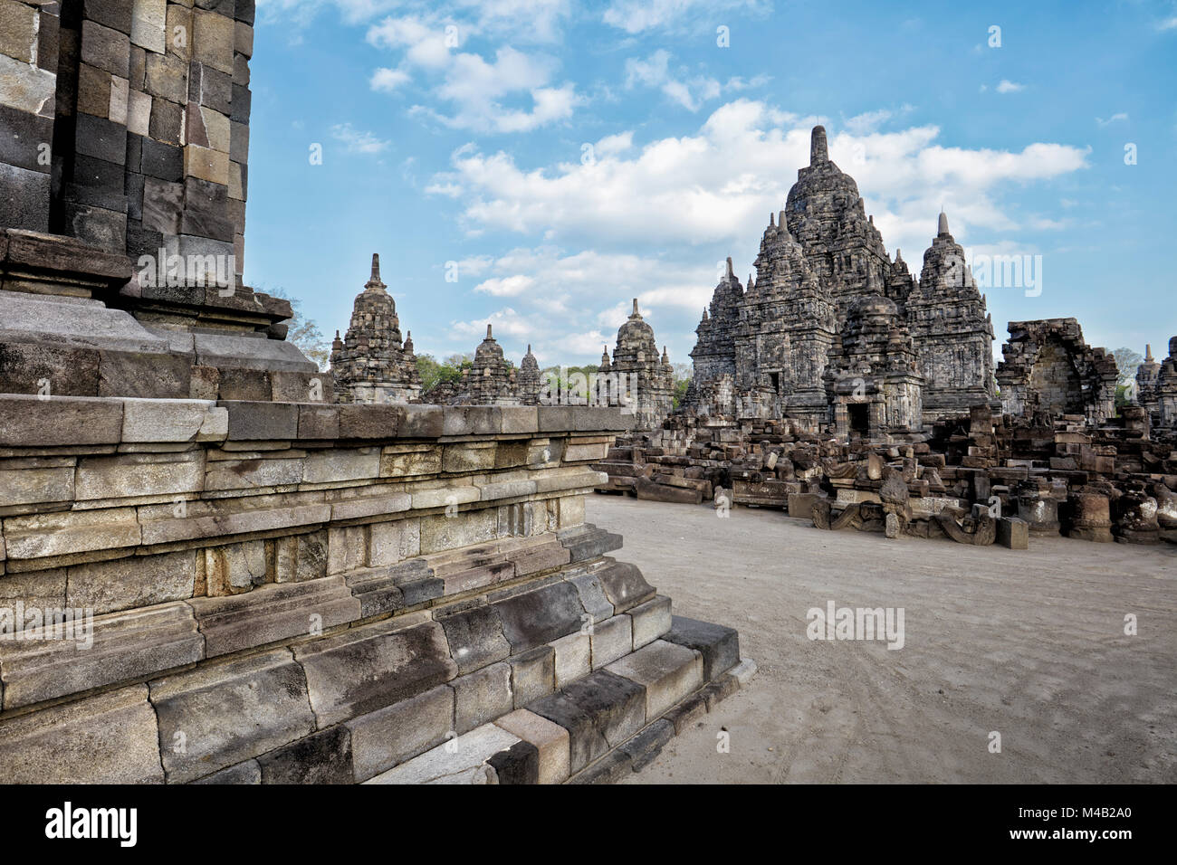 Sewu Buddhist Temple Compound. Special Region of Yogyakarta, Java ...