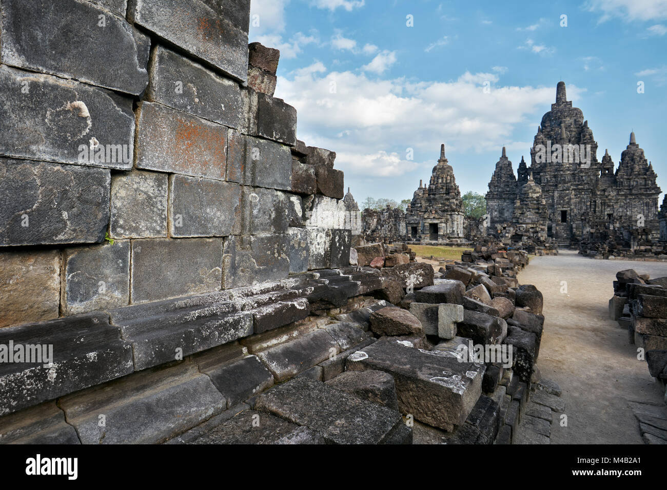 Sewu Buddhist Temple Compound. Special Region of Yogyakarta, Java ...