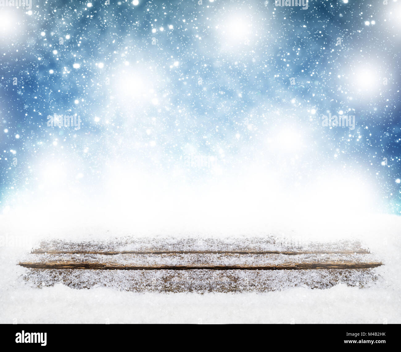 Abstract snow theme background hi-res stock photography and images - Alamy