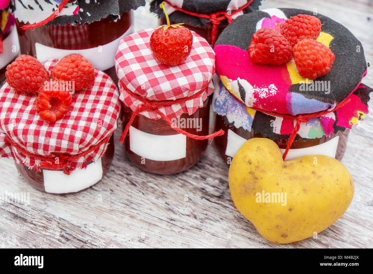 Jam,made with love Stock Photo - Alamy