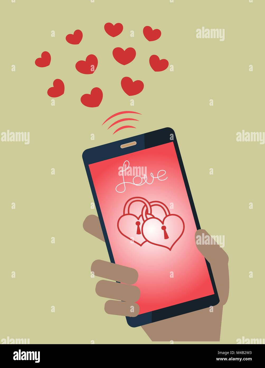 Mobile phone card symbol Stock Vector Images - Alamy