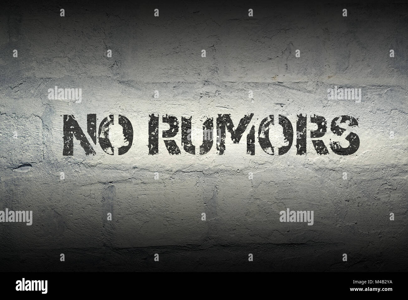 no rumors GR Stock Photo - Alamy