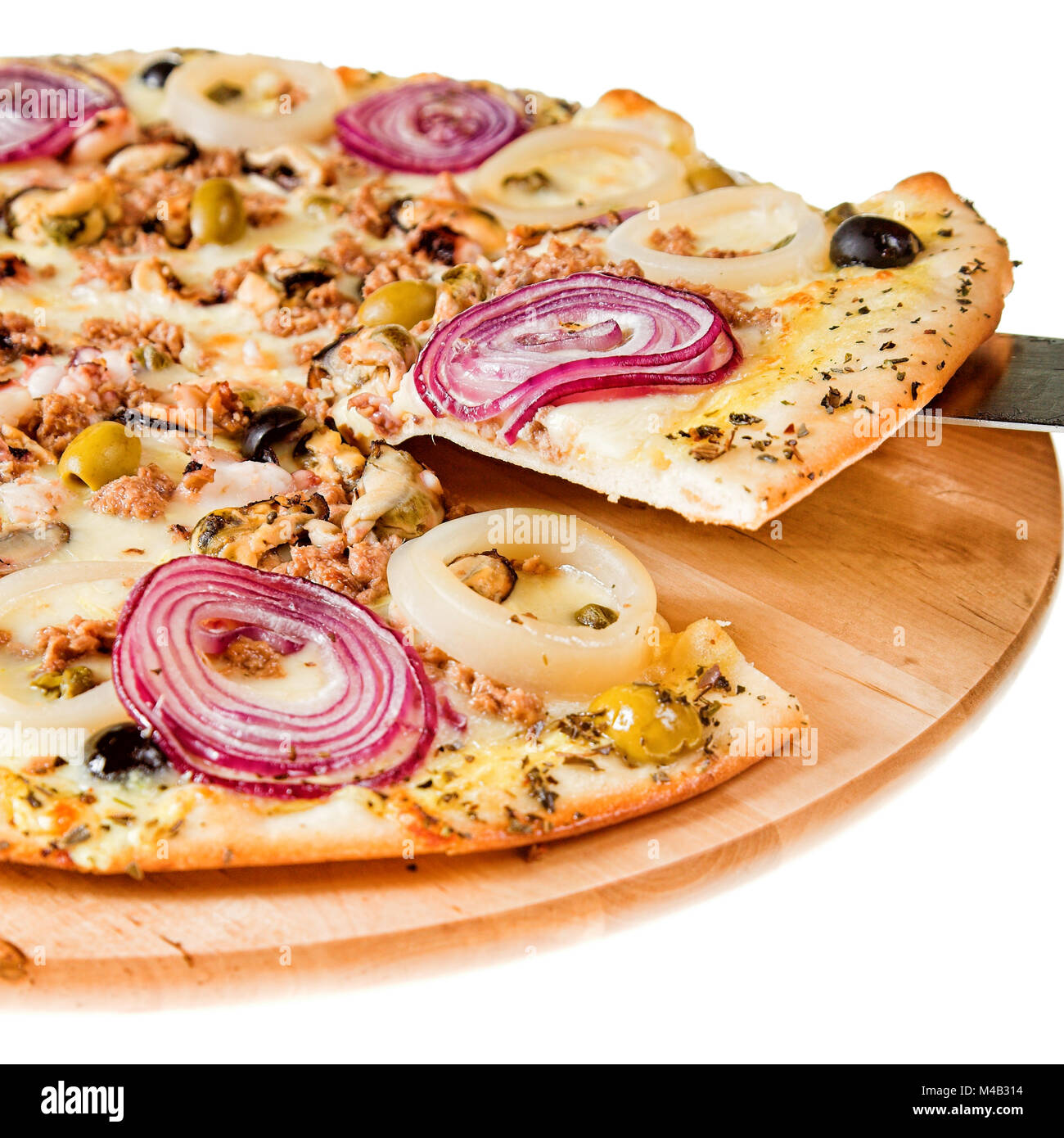 Squid pizza hi-res stock photography and images - Alamy