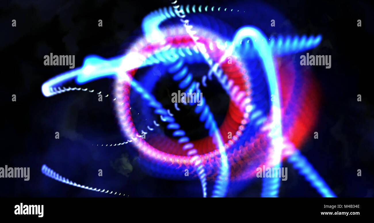 Computer generated image of mystic lights and shapes Stock Photo - Alamy