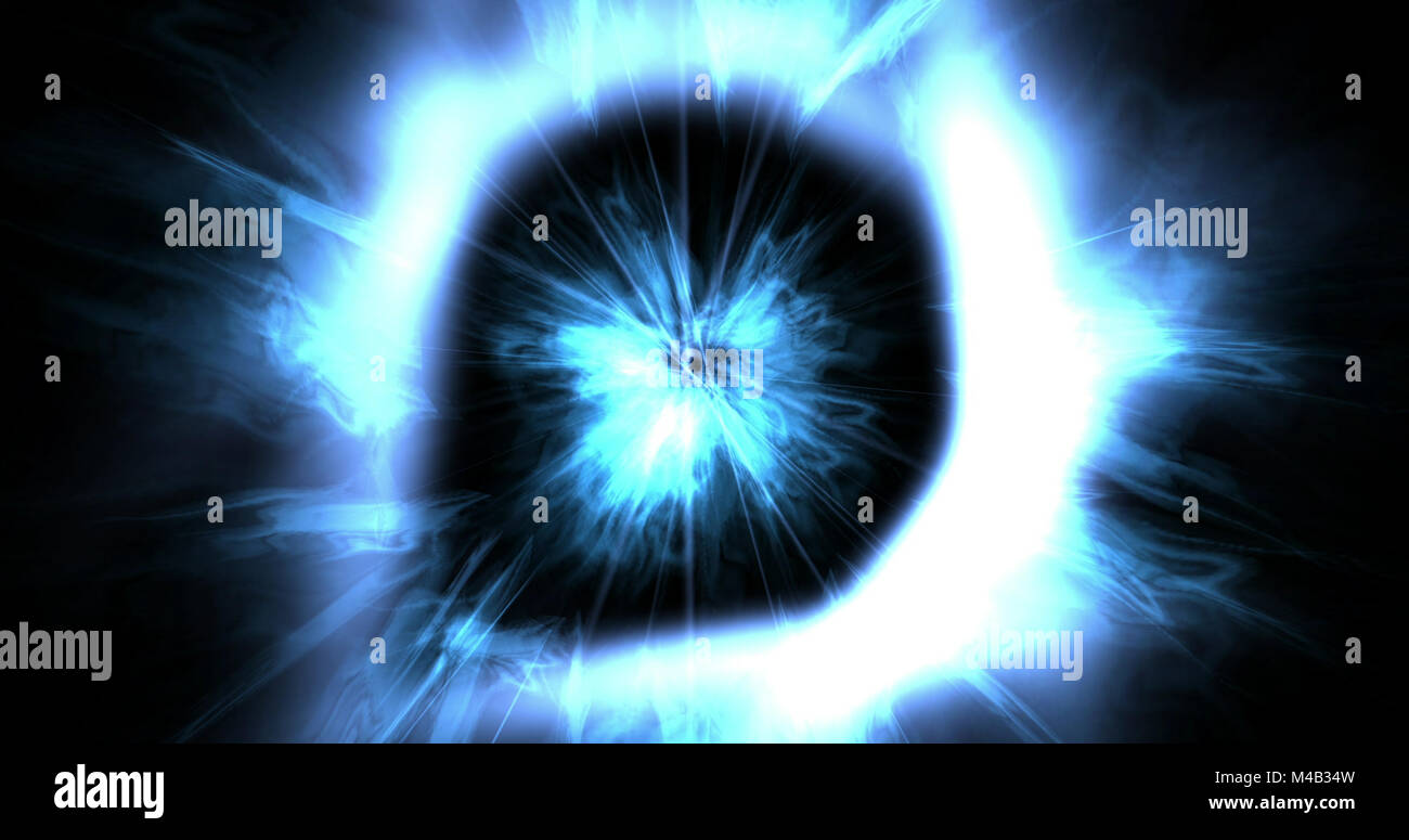 Computer generated image of mystic lights and shapes Stock Photo - Alamy