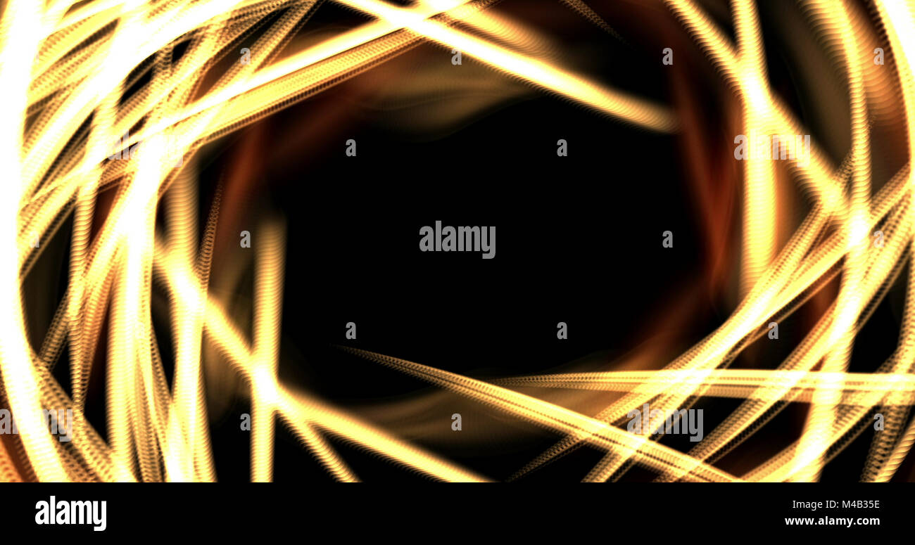 Computer generated image of mystic lights and shapes Stock Photo - Alamy