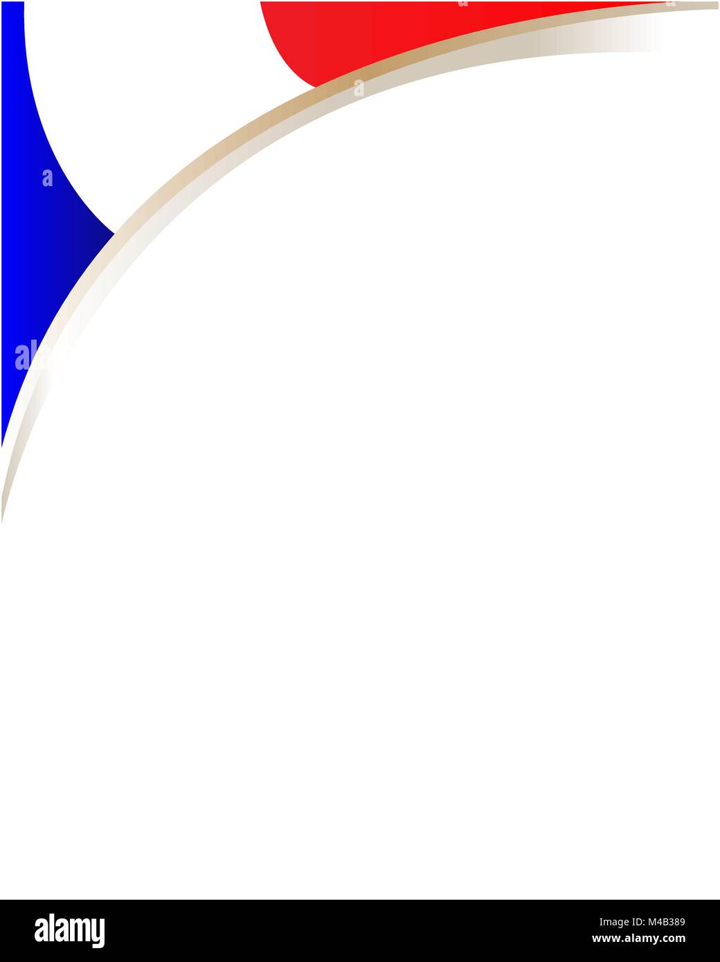 French corner flag Stock Vector Images - Alamy