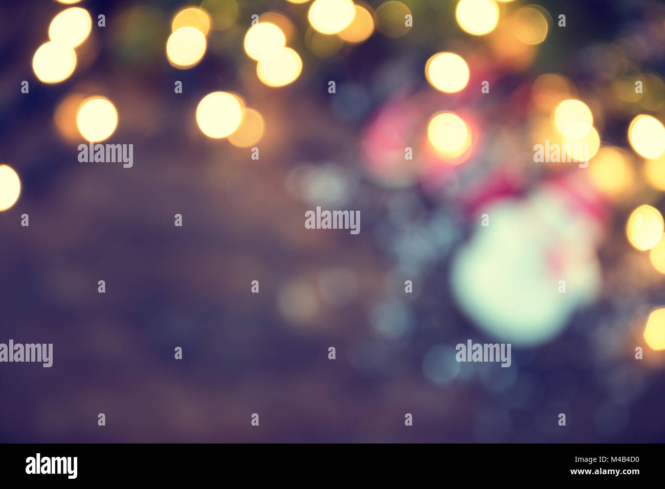 Abstract Bokeh blurred color light background Stock Photo - Alamy