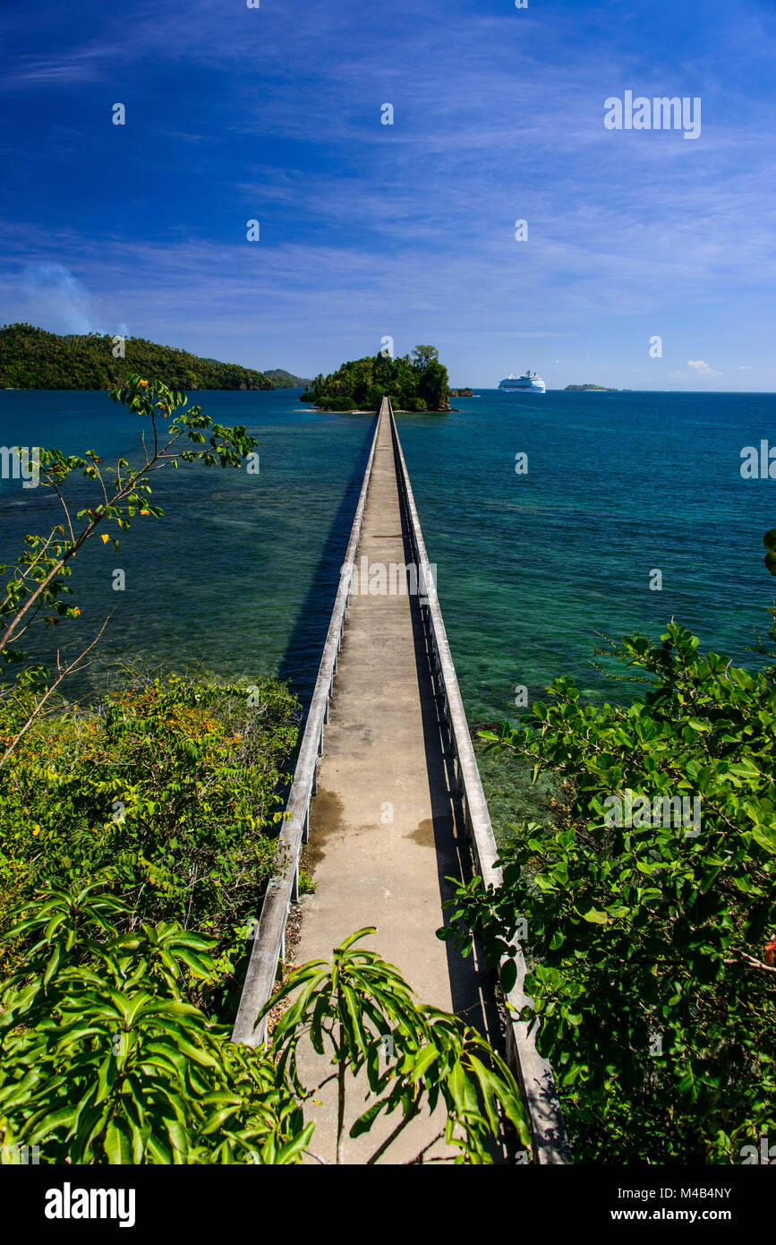 Long pedestrian bridge at hi-res stock photography and images - Alamy