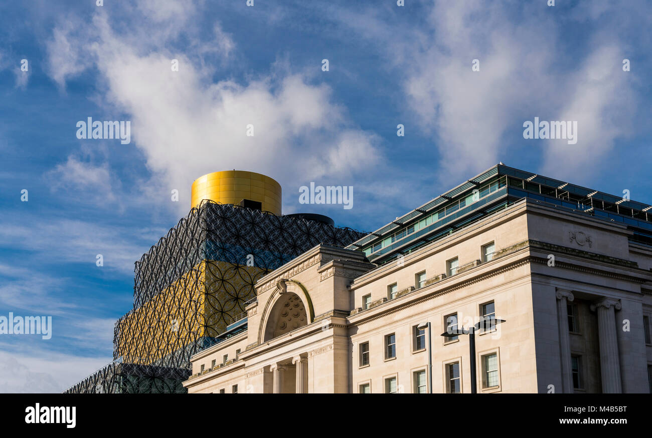 The iconic new library building in Birmingham, UK Stock Photo - Alamy