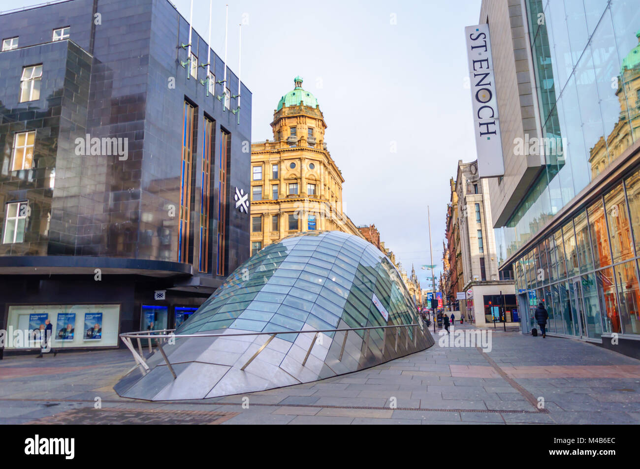 Saint enoch subway hi-res stock photography and images - Alamy