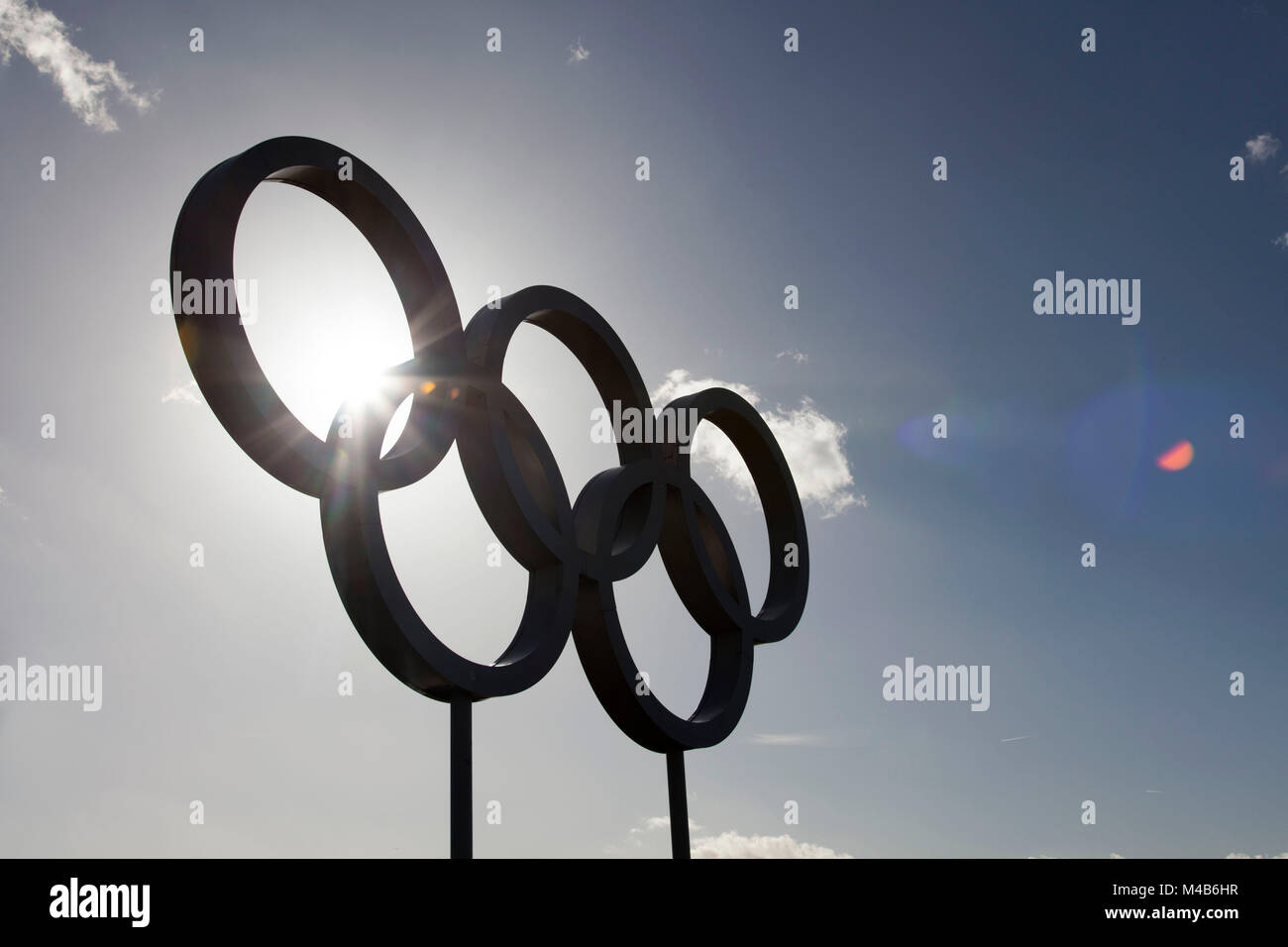 London olympics game logo hi-res stock photography and images - Alamy