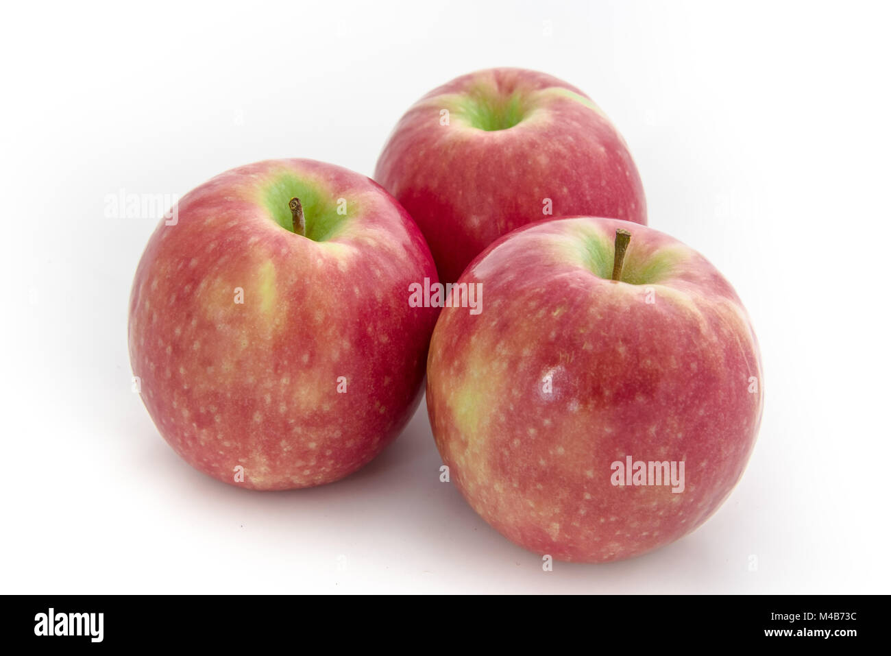 Apple Isolated on White Stock Photo - Alamy