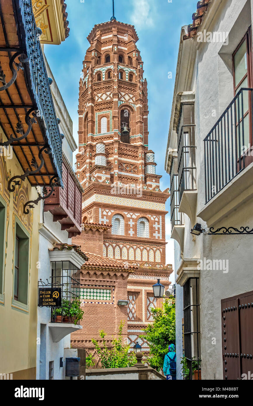 Copy Of Torre de Utebo, Spanish Village, Barcelona, Spain Stock Photo ...