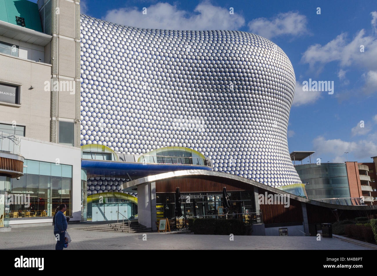 Bullring Shopping Centre and iconic Selfridges building in Birmingham ...