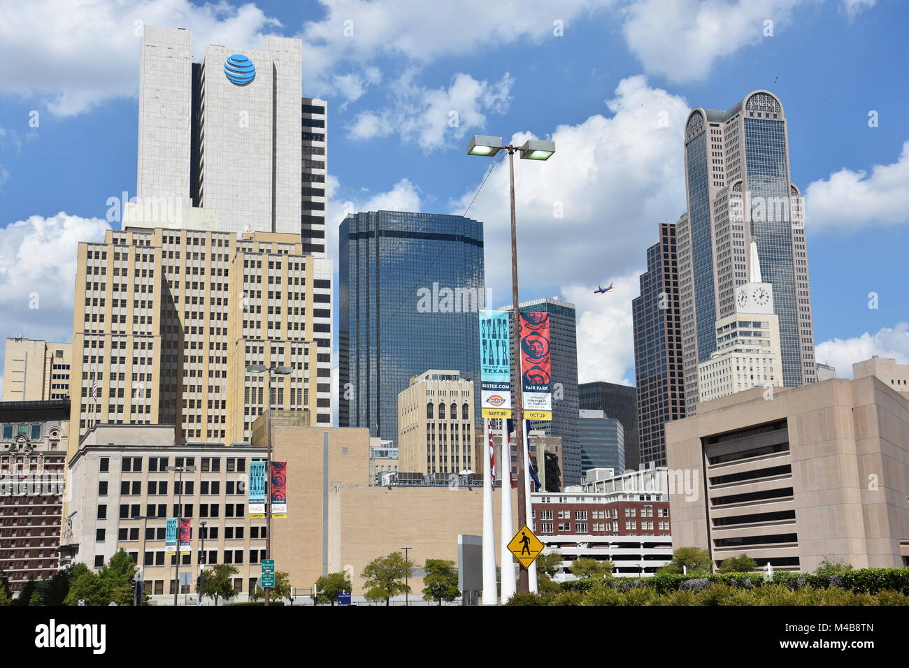 Downtown Dallas in Texas Stock Photo - Alamy
