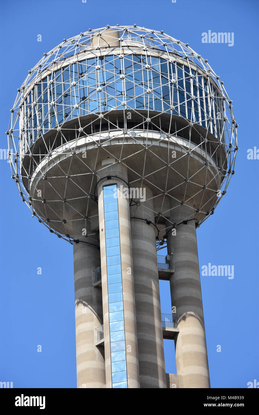 Reunion Tower in Dallas, Texas Stock Photo - Alamy