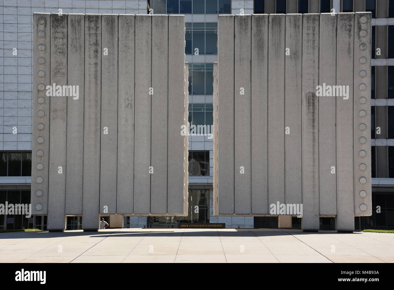John Fitzgerald Kennedy Memorial in Dallas, Texas Stock Photo - Alamy