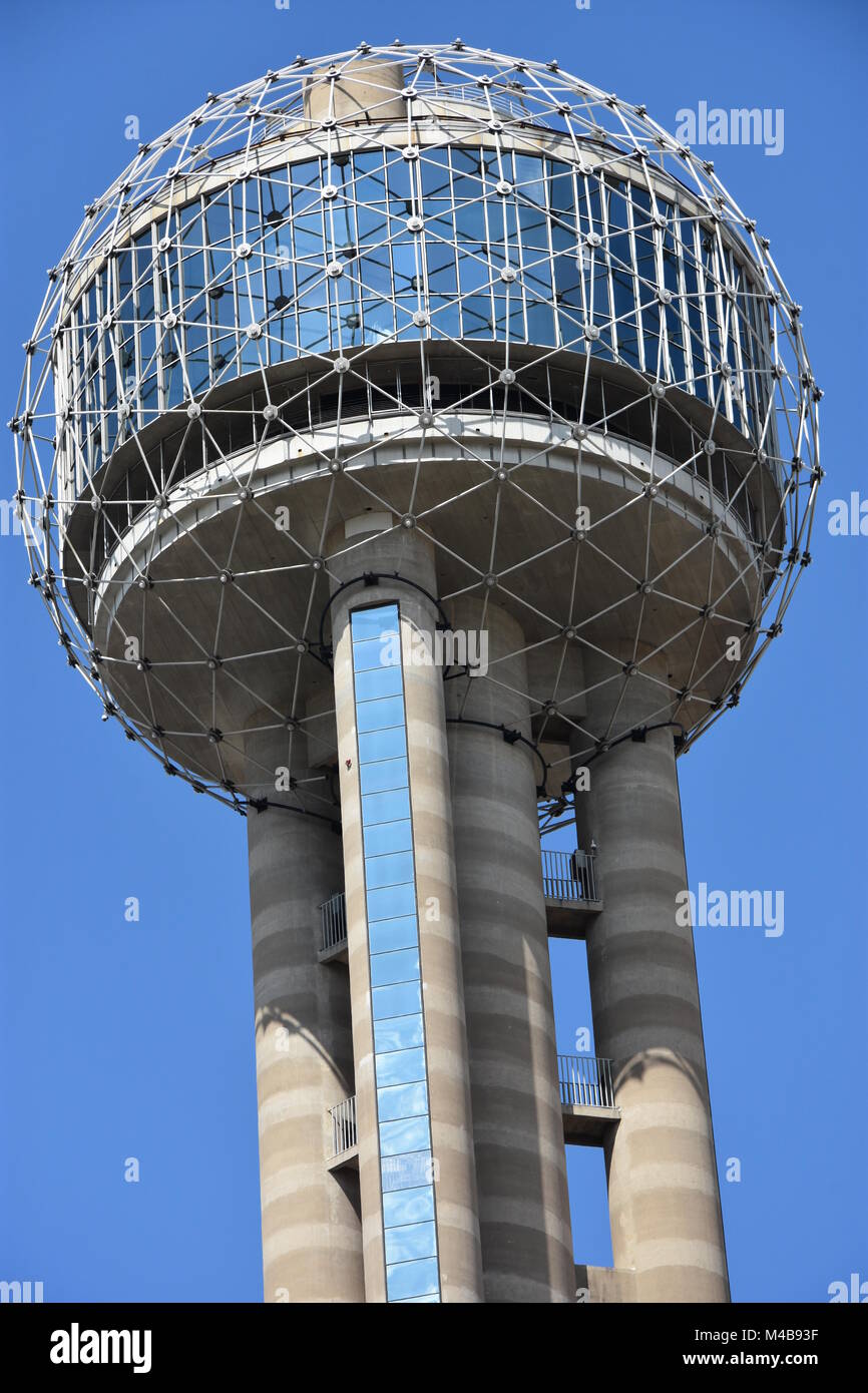 Reunion Tower in Dallas, Texas Stock Photo - Alamy