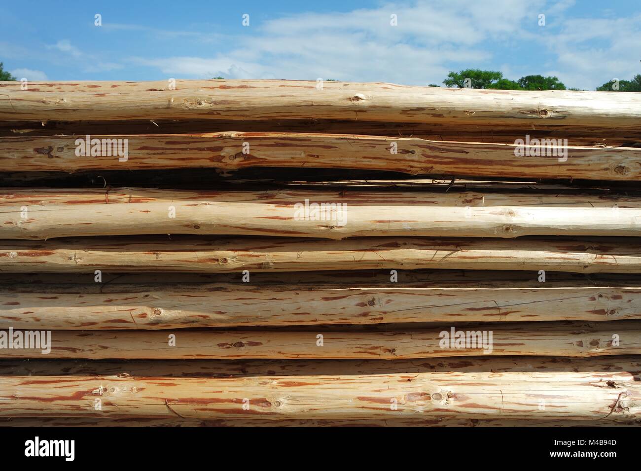 Wooden piles hi-res stock photography and images - Alamy