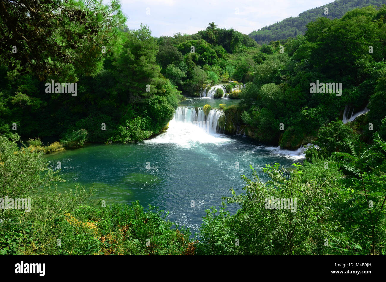 waterfall, KRKA National park, Croatia, Europe Stock Photo - Alamy
