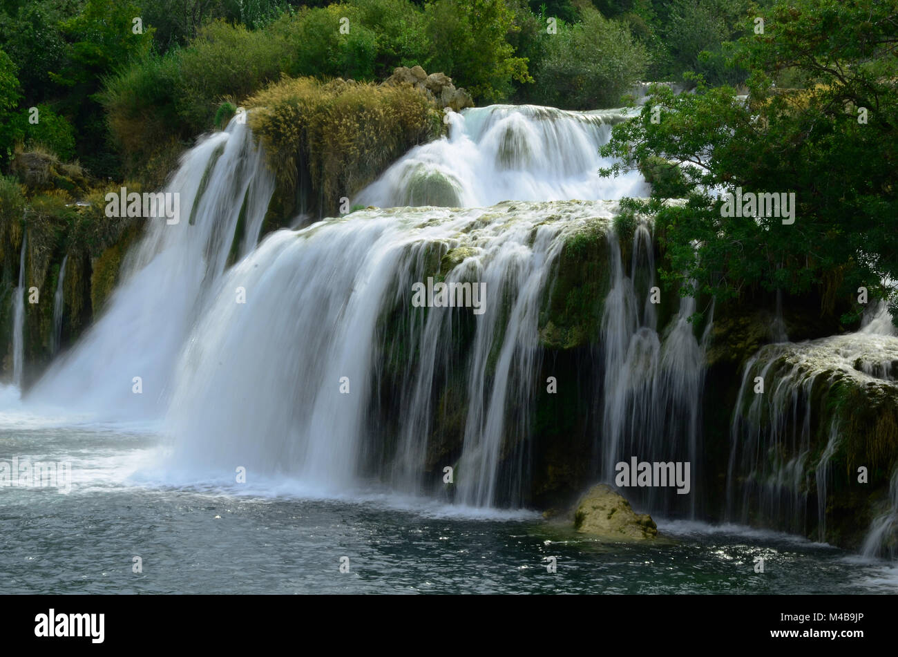 waterfall, KRKA National park, Croatia, Europe Stock Photo - Alamy